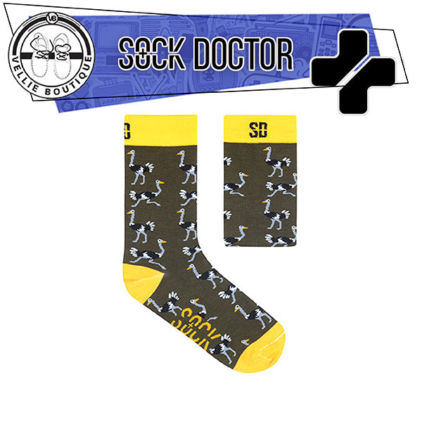 Sock Doctor - Ostrich Run – Vellie Boutique
