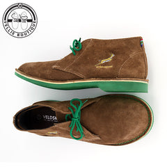 Heritage Veldskoen - The Springbok - Green Sole – Vellie Boutique